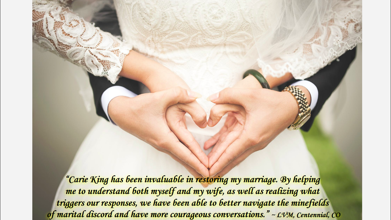 Restoring a marriage - Carie King